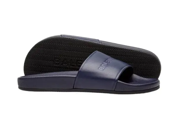 Balenciaga Pool Slides - Blue