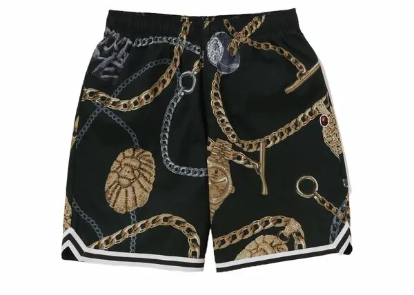 A BATHING APE Jewels Shorts - Green
