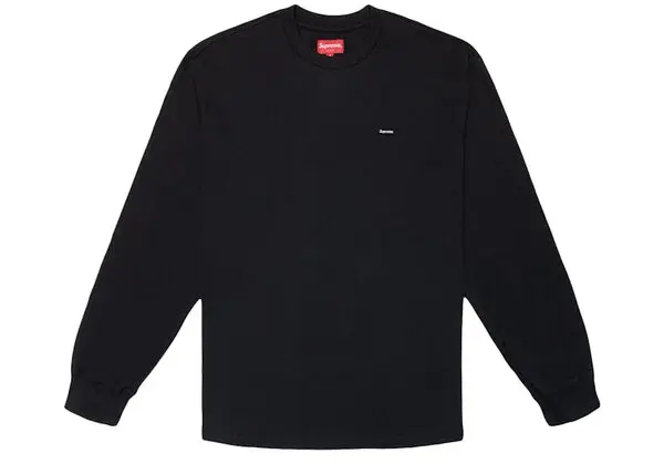Supreme Small Box Long Sleeve Tee Shirt - Black