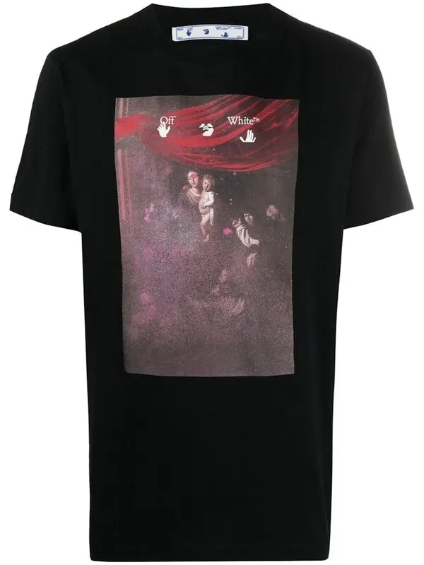 Off-White Slim Fit Caravaggio Painting T-shirt