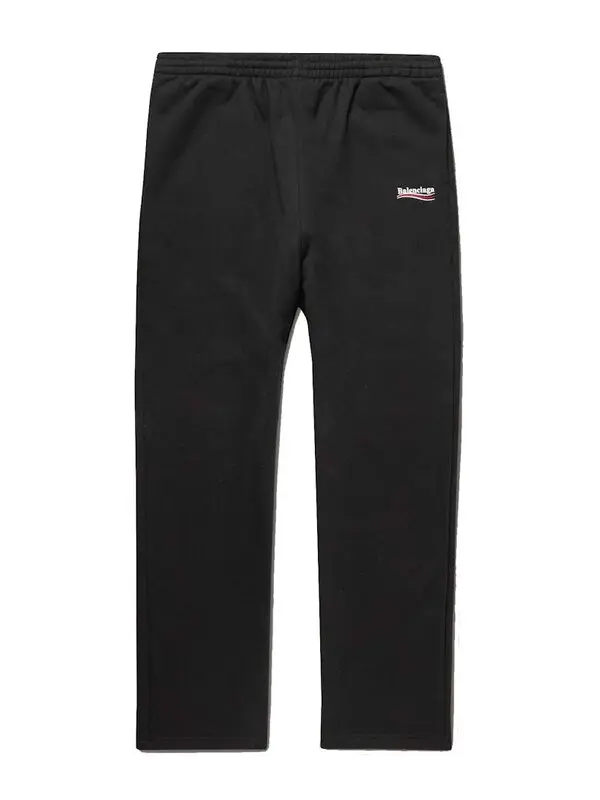 Balenciaga Political Campaign Sweatpants - Black