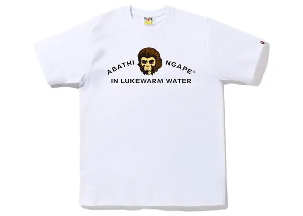 A BATHING APE Archive Graphic #4 Tee Shirt - White