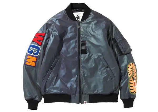 A BATHING APE Aurora Shark Ma1 Jacket