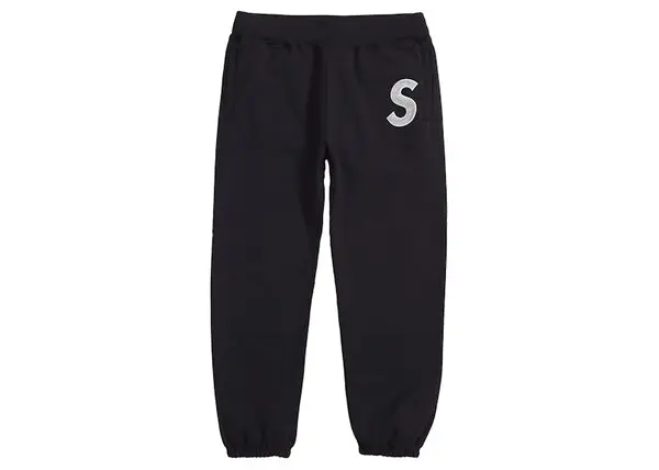 Supreme S Logo Sweatpant - Black