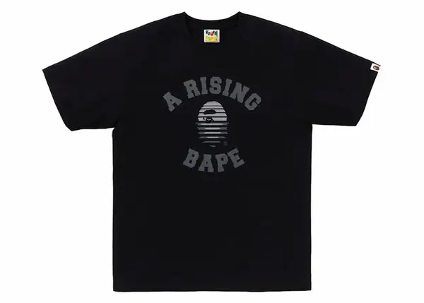 A BATHING APE A Rising Tee Shirt - Black