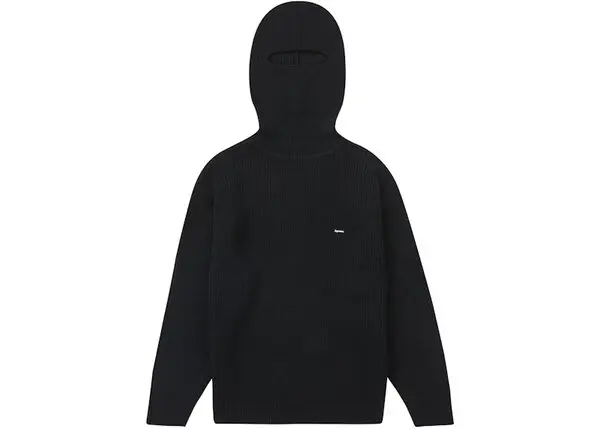 Supreme Small Box Balaclava Turtleneck Sweater - Black
