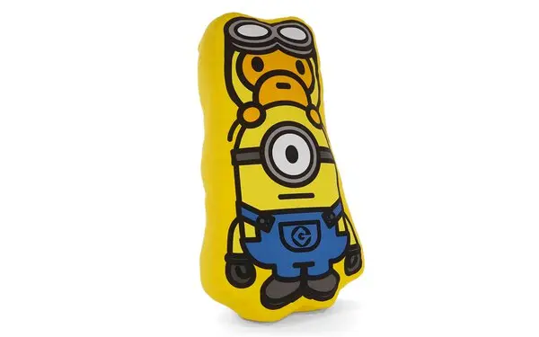 A BATHING APE Milo Minions Pillow - Yellow