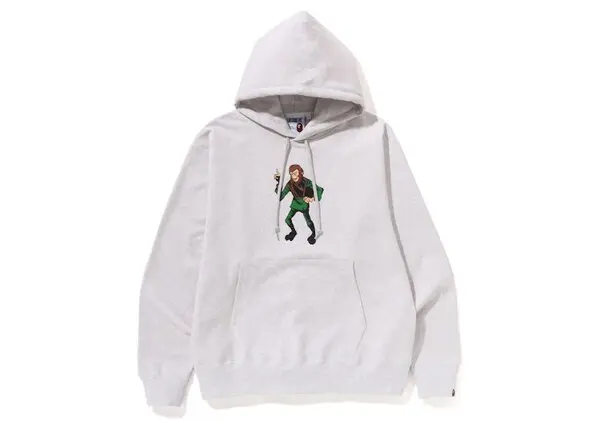 A BATHING APE Ape Graphic Relaxed Fit Pullover Hoodie