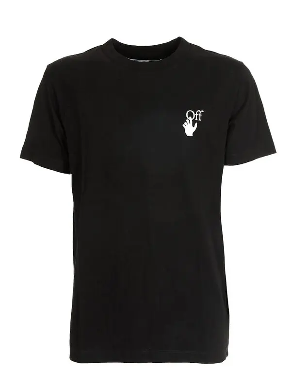 Off-White Slim Fit Cut Here Arrows T-shirt - Black