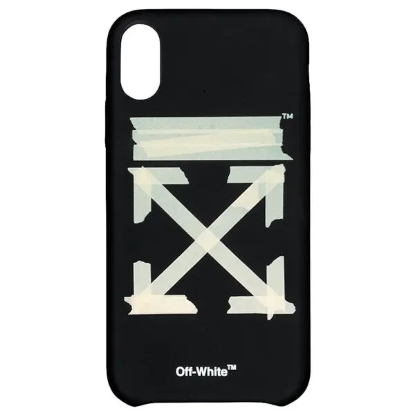Off-White Tape Arrows Iphone Xr Case - Black/beige