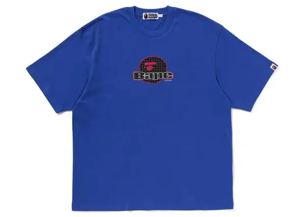 A BATHING APE Ape Head Relaxed Fit Tee Shirt - Blue