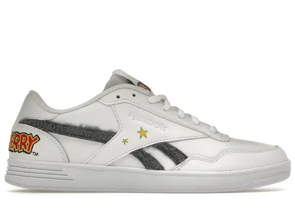 REEBOK Club Memt Tom And Jerry Sneakers - White/cold Grey/bright Yellow