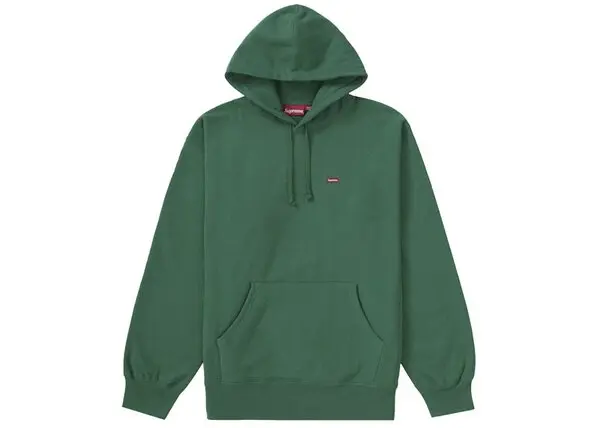 Supreme Small Box Hooded Sweatshirt - Light Pine