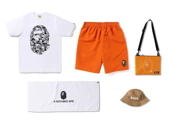 BAPE 2022 Beach Japan Exclusive Pack - Grey Camo