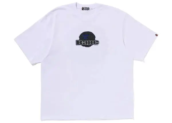 A BATHING APE Ape Head Relaxed Fit Tee Shirt - White
