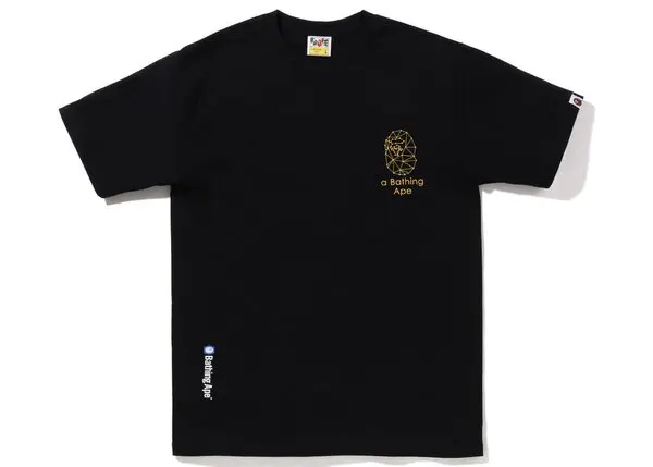 A BATHING APE Ape Glitch Tee Shirt