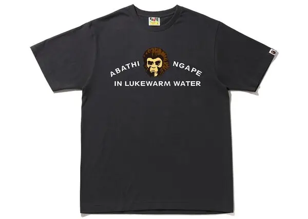 A BATHING APE Archive Graphic #4 Tee Shirt - Charcoal