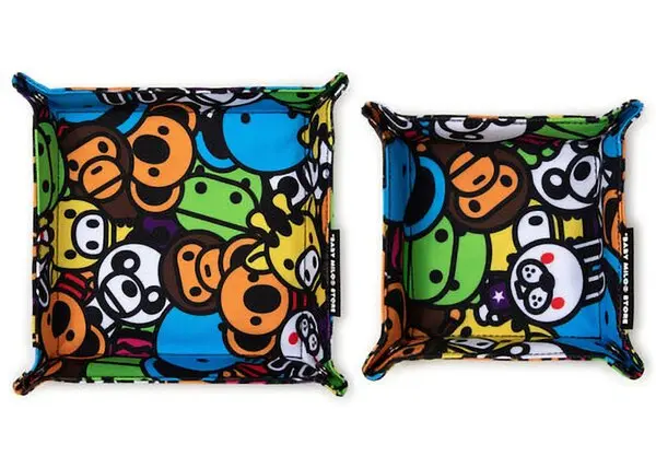 A BATHING APE Baby Milo Desk Tray Set - Multicolor