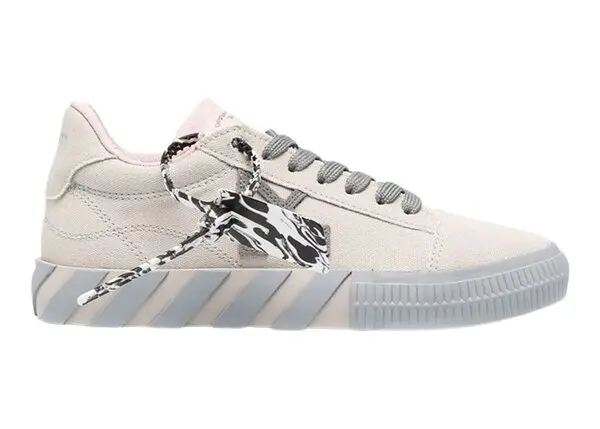 Off-White Vulc Low Sneakers - Beige/grey
