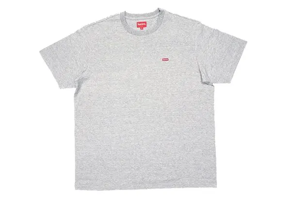 Supreme Small Box Tee Shirt - Heather Grey