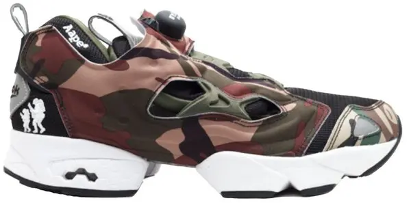 REEBOK Instapump Fury Aape A Bathing Ape - Camo/black/white