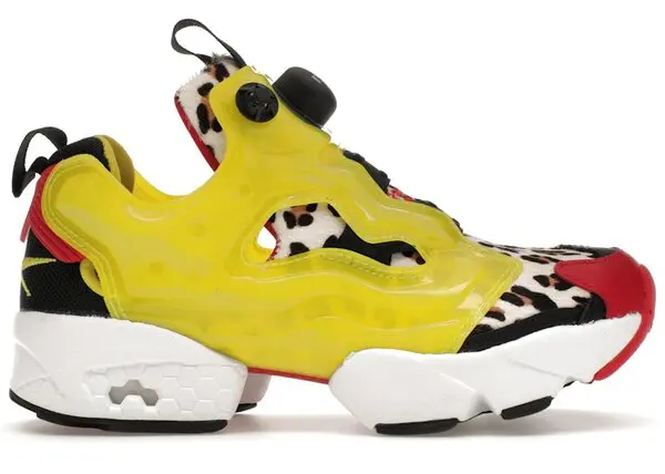 REEBOK Instapump Fury Atmos Animal Sneakers - Citron/black/red