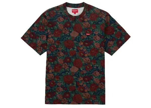 Supreme Small Box Tee Shirt - Digi Floral