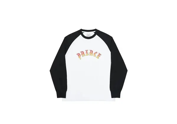 PALACE Spitfire Pfire Longsleeve - White/black