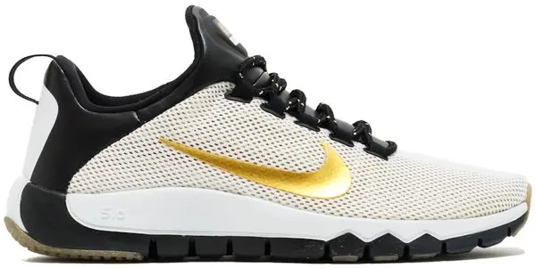 Nike Free Trainer 5.0 Sneakers - White/metallic Gold/black