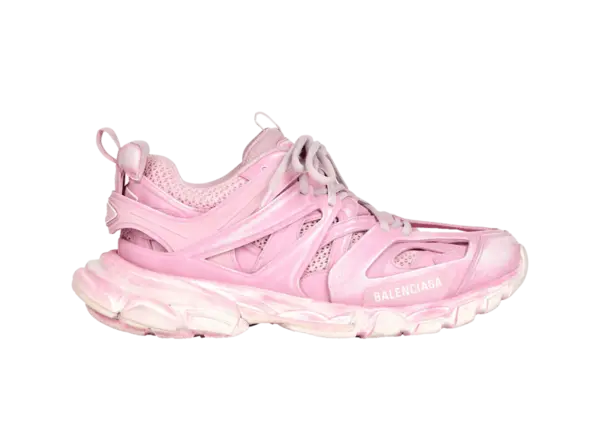 Balenciaga Track Faded Sneakers Pink/White Editorialist