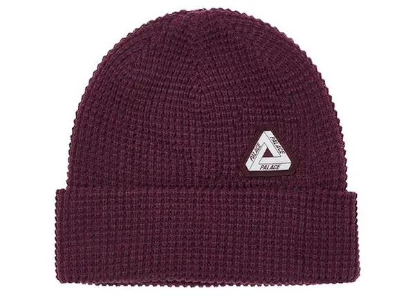 PALACE Waffle Beanie - Purple