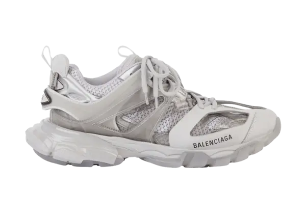 Balenciaga Track Clear Sole Sneakers - Grey