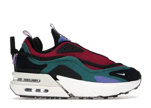 Nike Air Max Furyosa Sneakers - Night Green/sail/raspberry Red