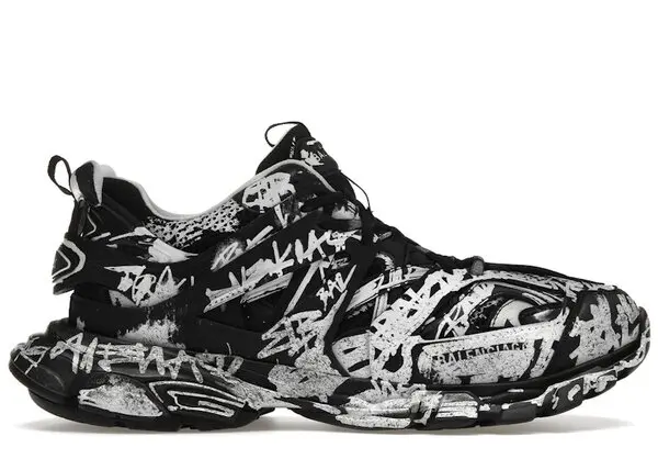 Balenciaga Track Graffiti Sneakers