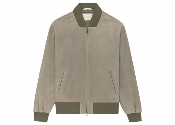 Aimé Leon Dore Suede Bomber Jacket