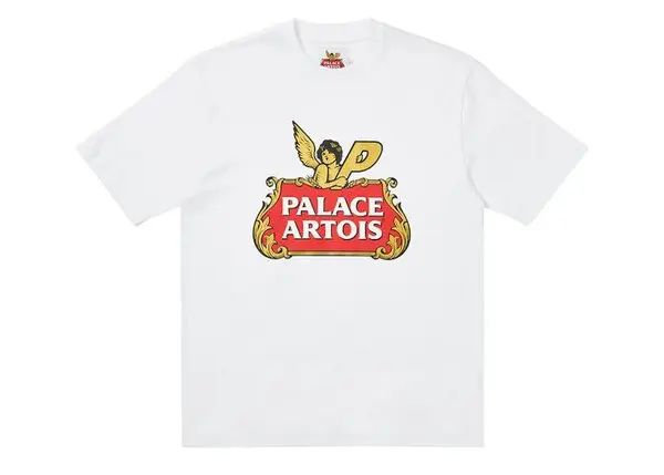 PALACE Stella Artois Cartouche T-shirt - White