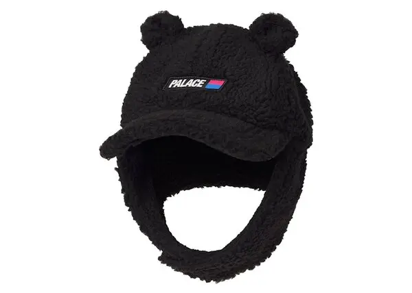 PALACE Teddy Ears Earflapper - Black