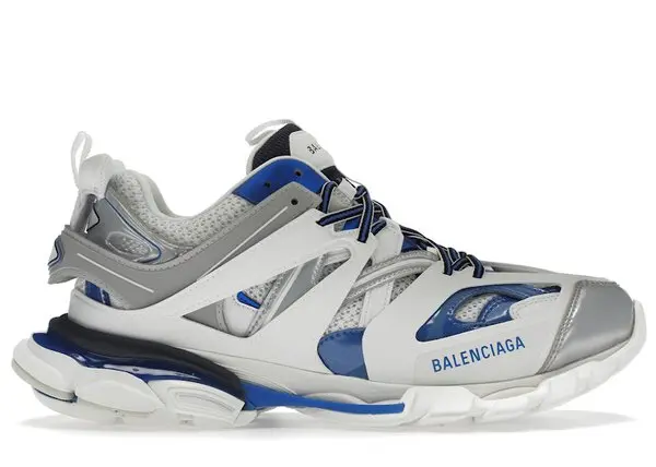 Balenciaga Track Sneakers White/Blue/Grey Editorialist