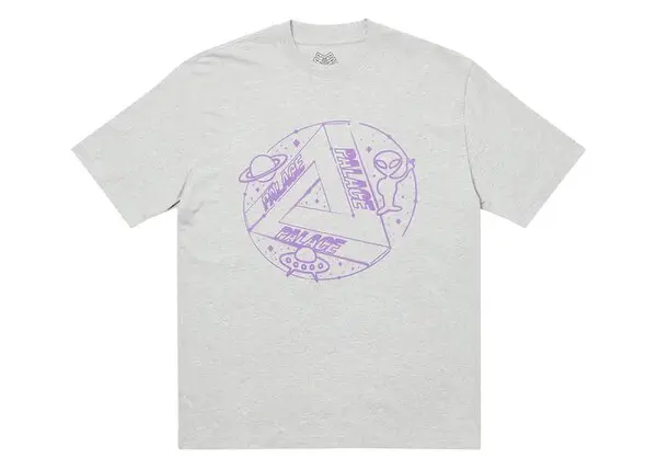 PALACE Space Cadet T-shirt - Grey Marl