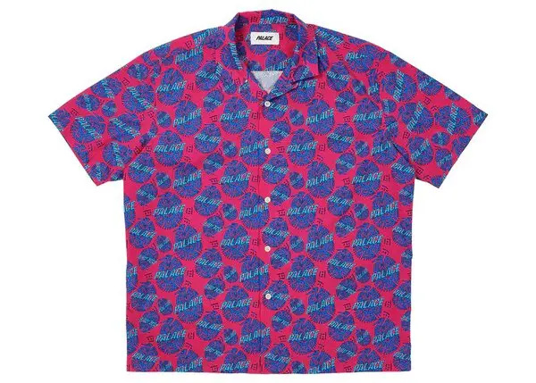 PALACE Printed Surf Shirt - Pink