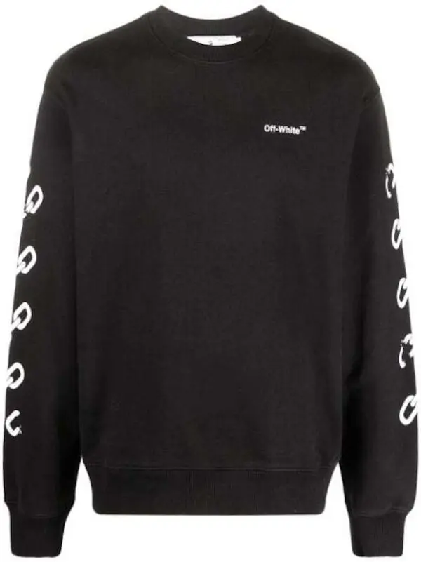 Off-White Chain Arr Slim Crewneck Sweatshirt