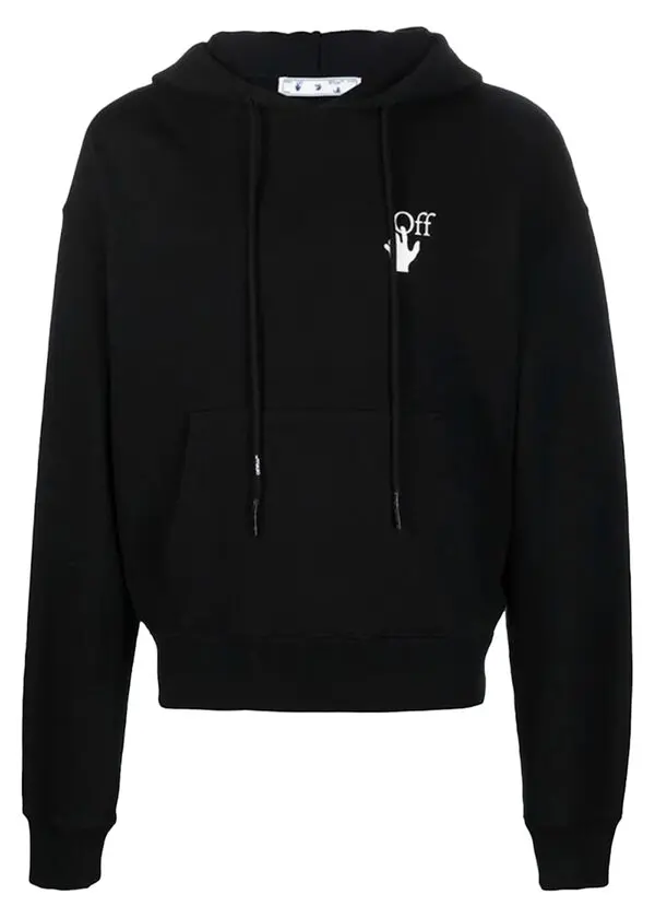 Off-White Caravaggio Lute Player Hoodie - Black