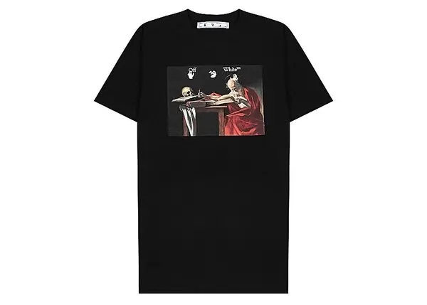 Off-White Slimfit Caravaggio T-shirt - Black
