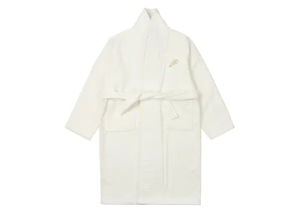 PALACE Triferg Bathrobe - White
