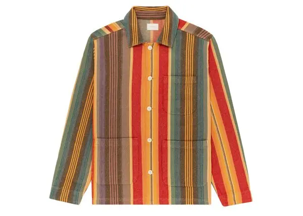 Aimé Leon Dore Blanket Stripe Chore Shirt