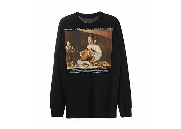 Off-White Caravaggio Lute Long Sleeve Tshirtin