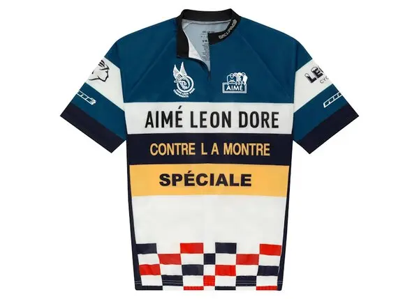 Aimé Leon Dore Poly Cycling Jersey - Multicolor/blue