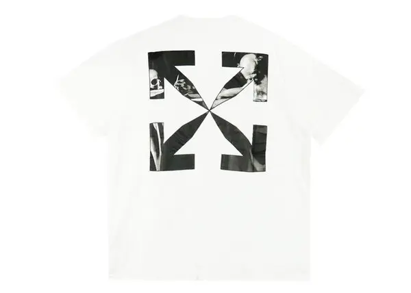 Off-White Off Caravaggio Arrow Over T-shirt - White