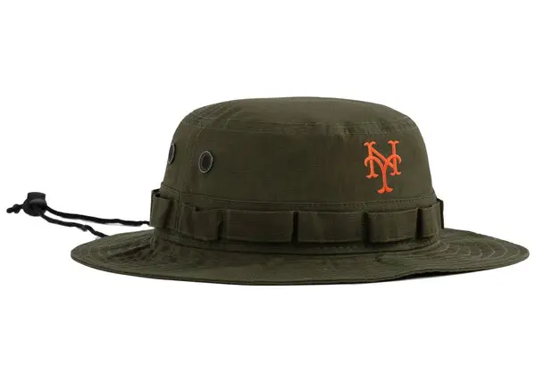 Aimé Leon Dore New Era Mets Safari Bucket Hat - Green