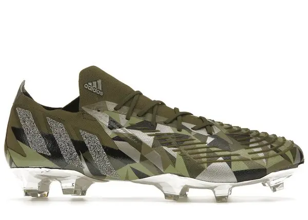 Adidas Predator Edge Crystal.1 Fg Athletic Shoe - Focus Olive/silver Metallic/magic Lime